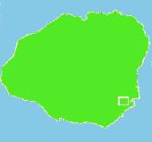 Locator Map: A white rectangle denotes an area just inland from the ...